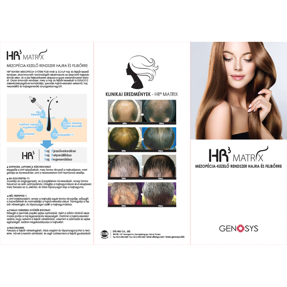 Genosys HR3 Matrix Leaflet katalógus